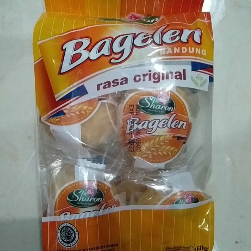Jual Bagelen Roti Kering Sharon 1 pack isi 10 pasang Roti kering ...