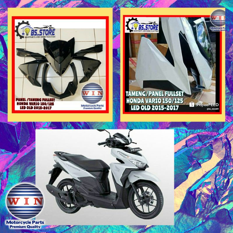 Jual FULLSET BODI COVER LAMPU DEPAN VARIO 150 LED OLD 2015 2016 2017 ...