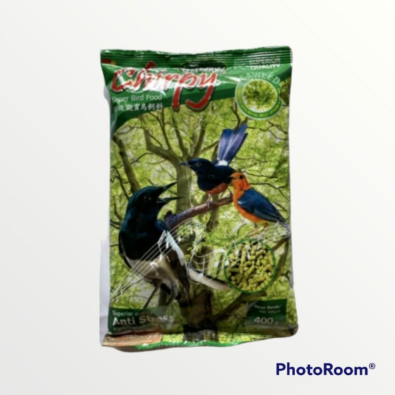 Jual pakan burung ocehan chirpy pur 400 g | Shopee Indonesia