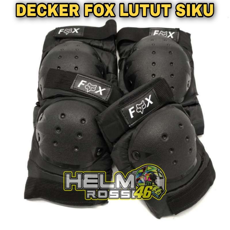 Jual Deker Decker Knee Pelindung Kaki Tangan Siku Lutut Sepeda Motor ...