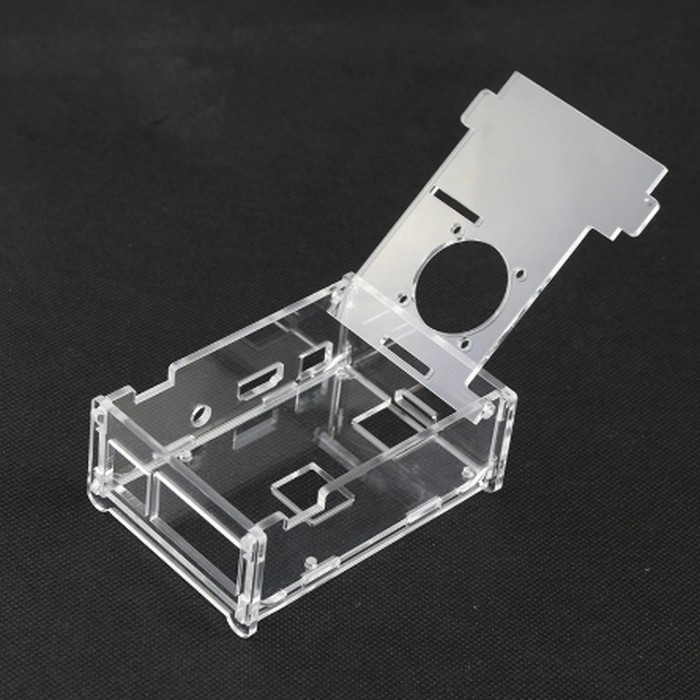 Jual Case Acrylic Raspberry Pi 3 B/B+ Akrilik tanpa Fan | Shopee Indonesia