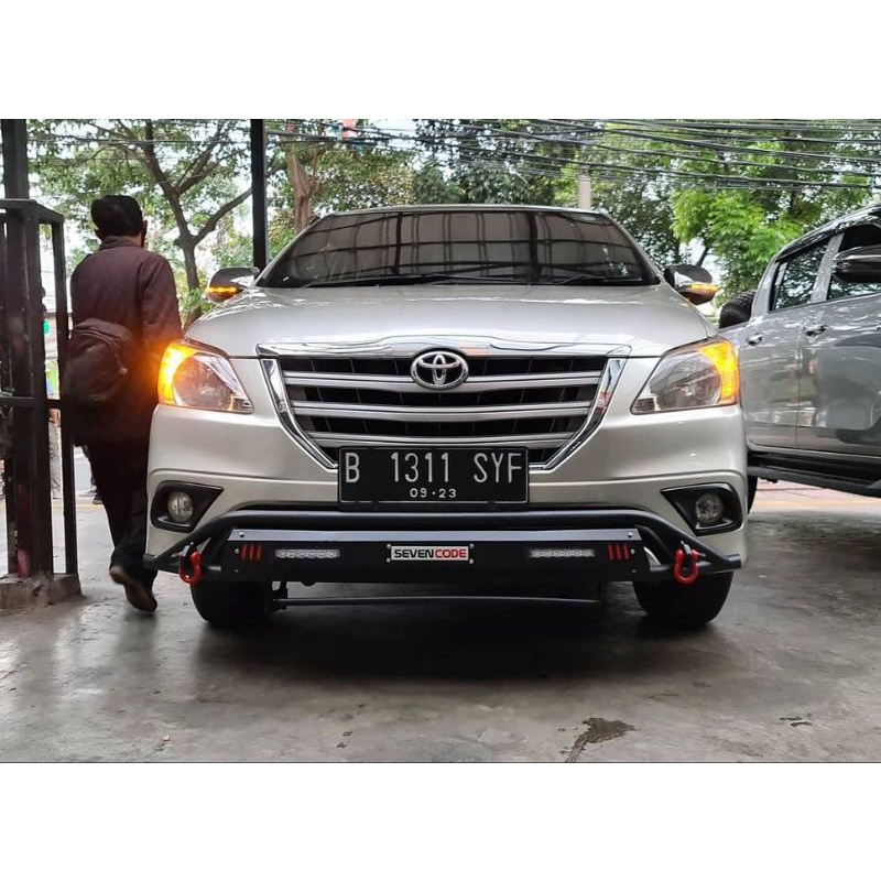 Jual Tanduk Depan Innova Lama Cobra Besi Bumper Depan Innova Lama Cobra ...