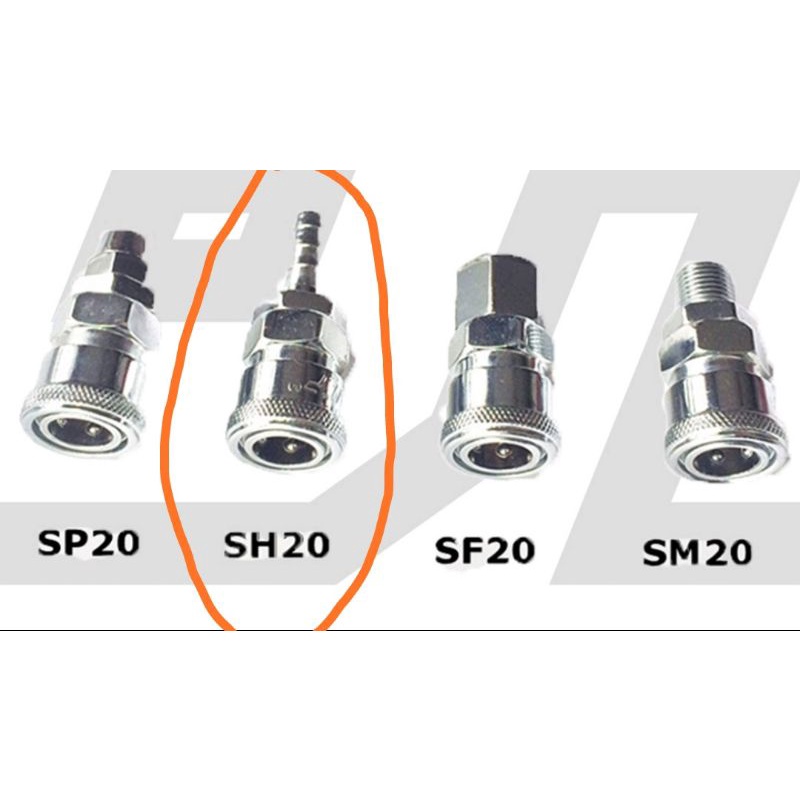 Jual nepel selang /coupler selang / sambungan selang tipe SH20 harga ...