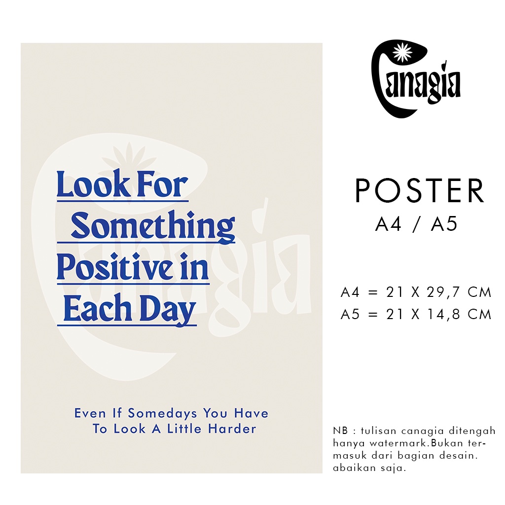 Jual POSTER DINDING/POSTER KAMAR - LOOK SOMETHING | Shopee Indonesia