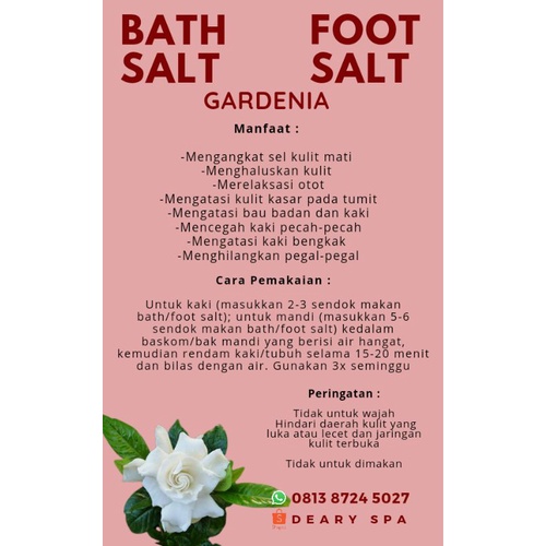 Jual Bath Salt 1 Kg Garam Mandi Aromaterapi | Foot Salt | Bath Soaks ...