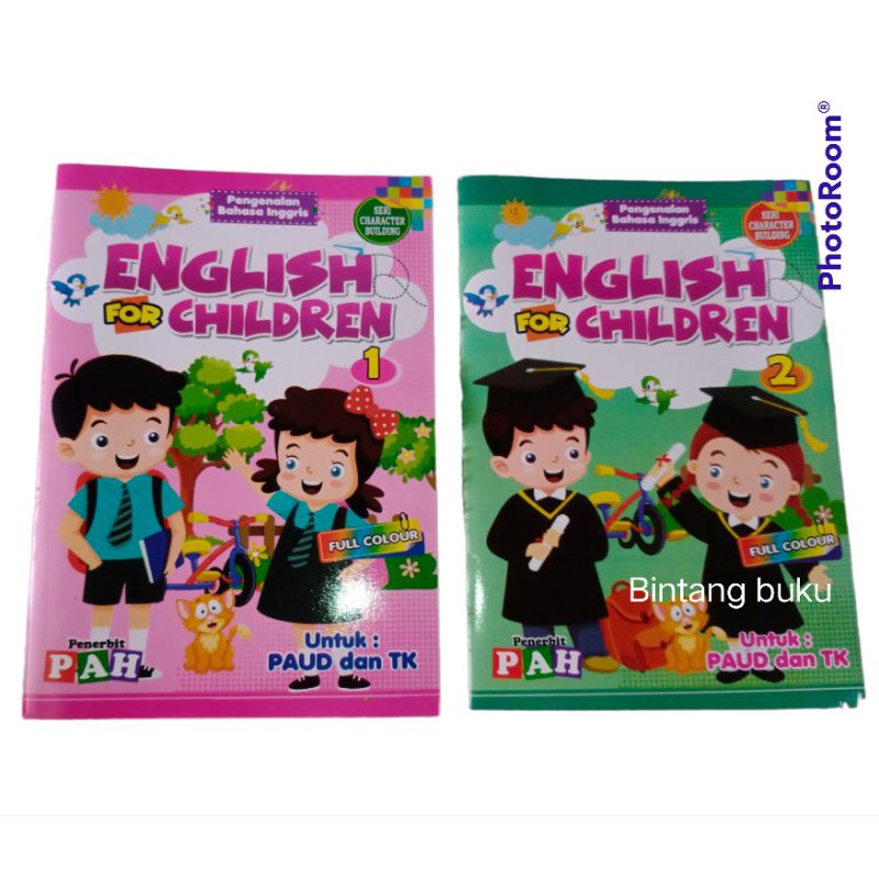 Jual Buku English for children,buku bahasa Inggris paud dan TK | Shopee Indonesia