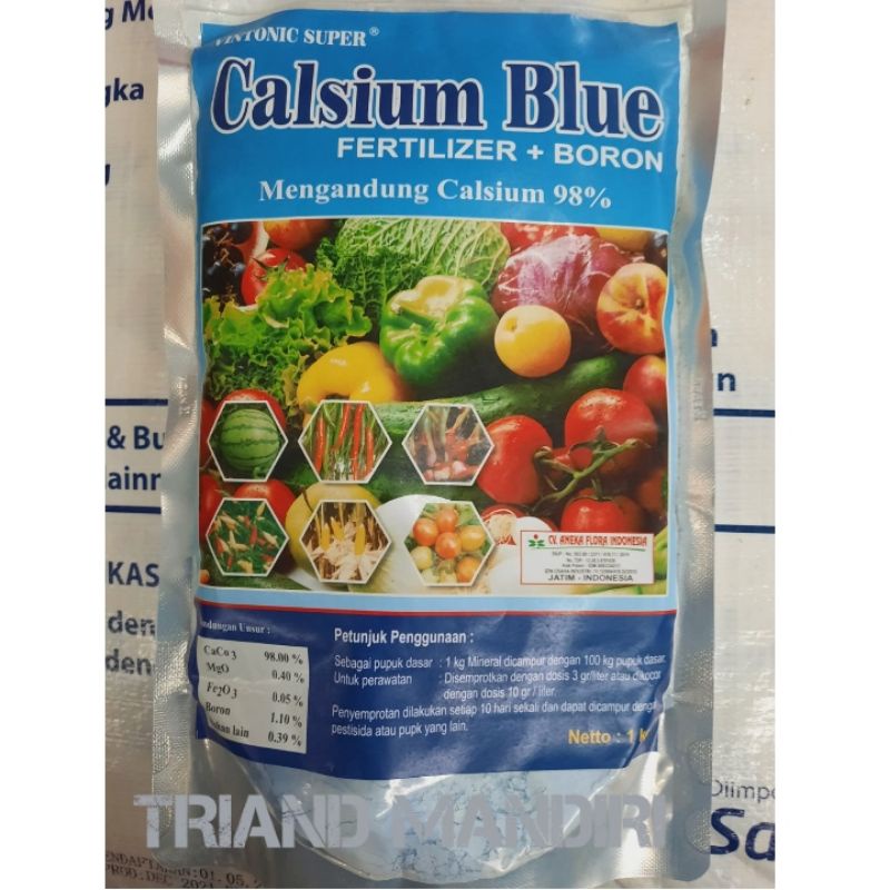 Jual Calsium Blue Fertilizer + Boron Kemasan 1 kg | Shopee Indonesia
