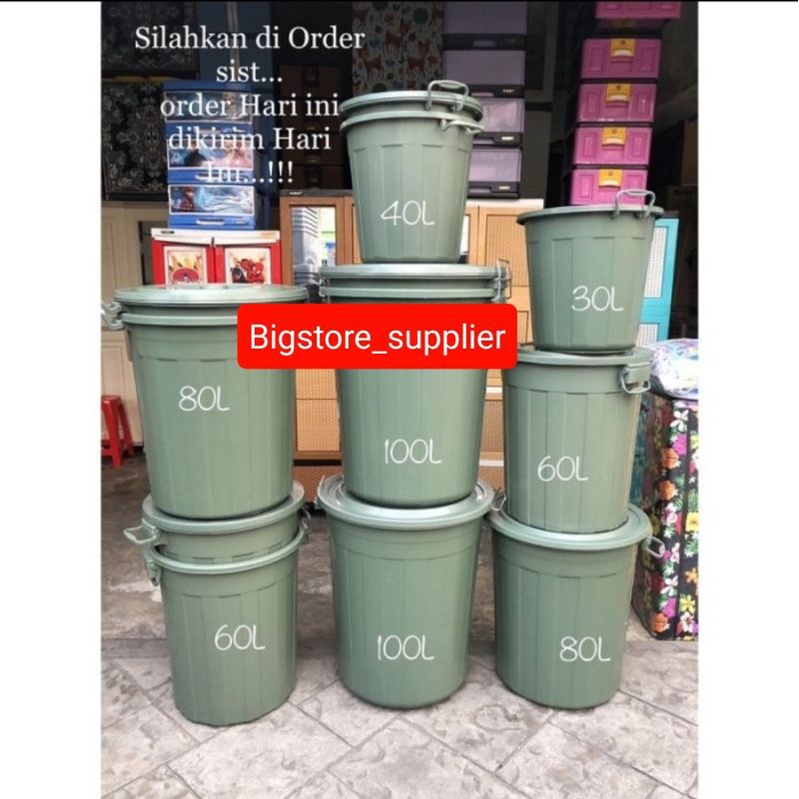 Jual Ember Abu Besar / Ember Air / Tong Air 30 40 50 60 80 90lt ...