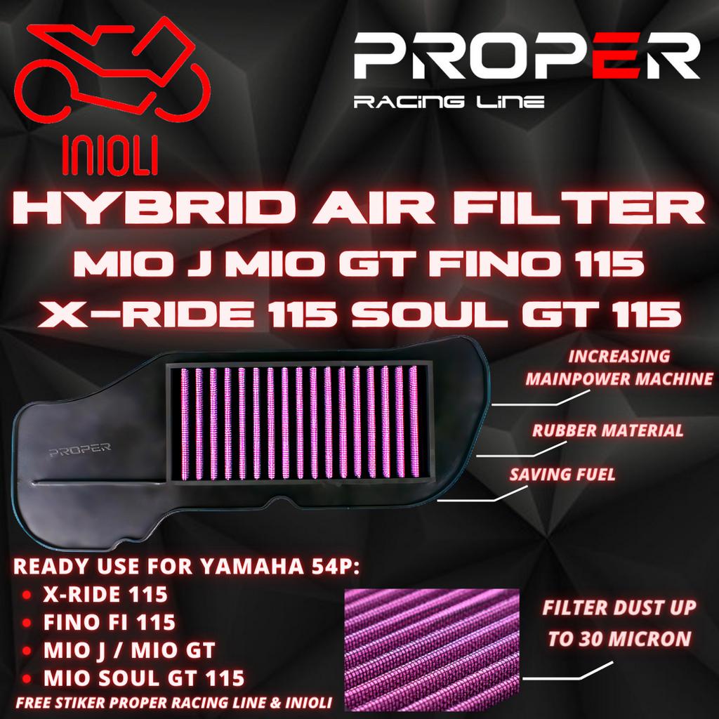 Jual FILTER UDARA PROPER RACING LINE MIO J MIO GT MIO SOUL GT 115 FINO ...