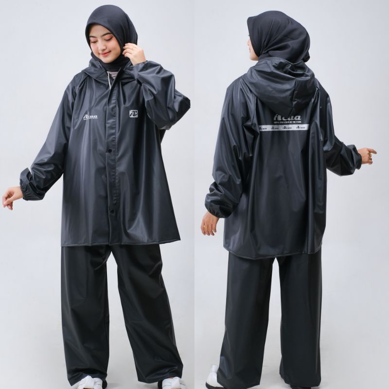 Jual Jas Hujan,Terbaik RAINCOAT Acua Anti Rembes Berkualitas Premuim Bahan Tebal Lentur Moca ...