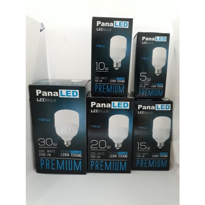 Jual Lampu LED Putih Panaled 5W 10W 15W 20W 30W Bohlam Panaled LED | Shopee Indonesia