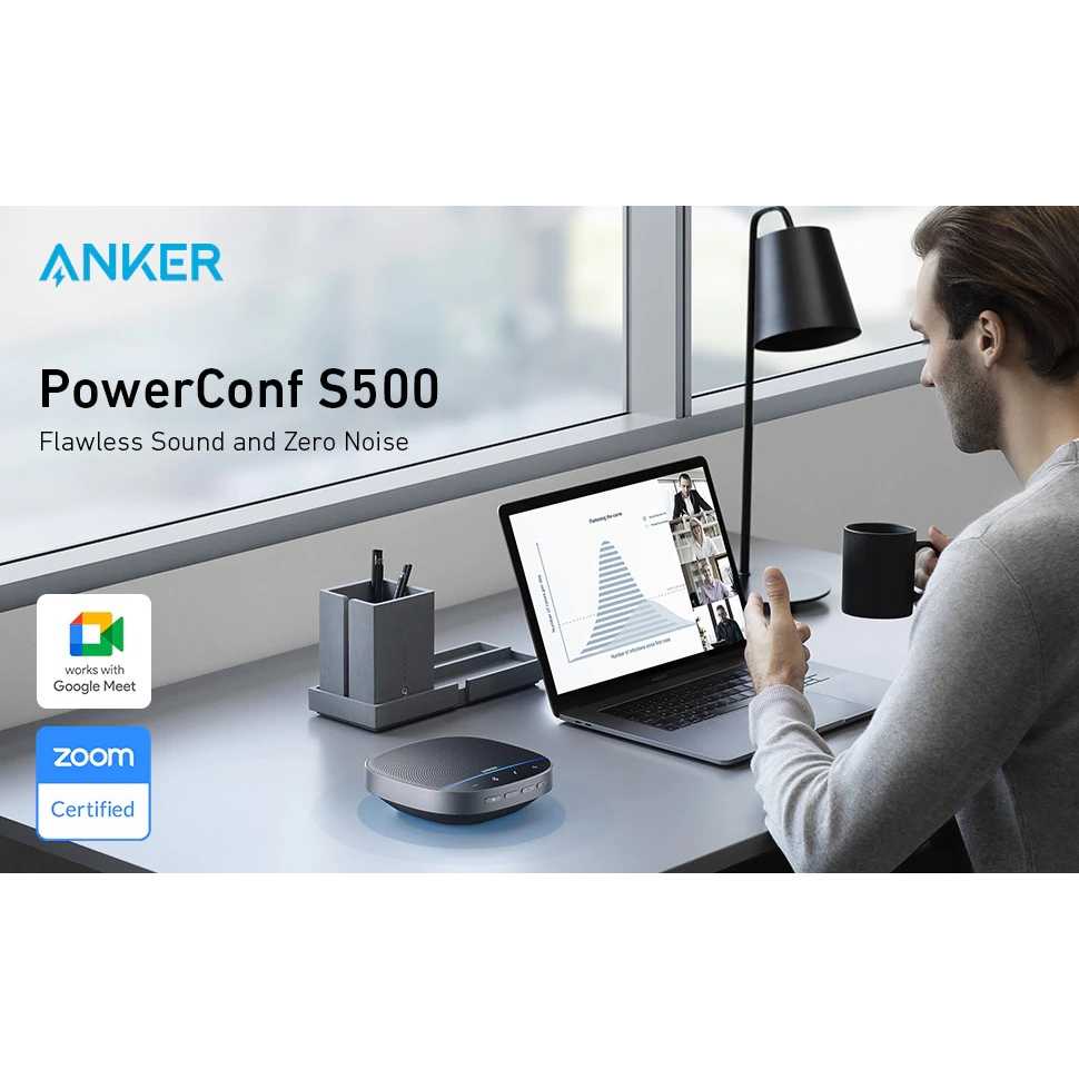 Jual ANKER PowerConf S500 - Conference Room Meeting Speakerphone ...