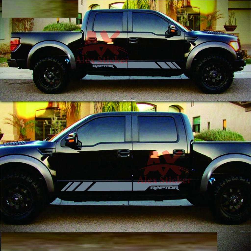 Jual stiker sticker mobil mitsubishi triton toyota hilux cutting stiker ...