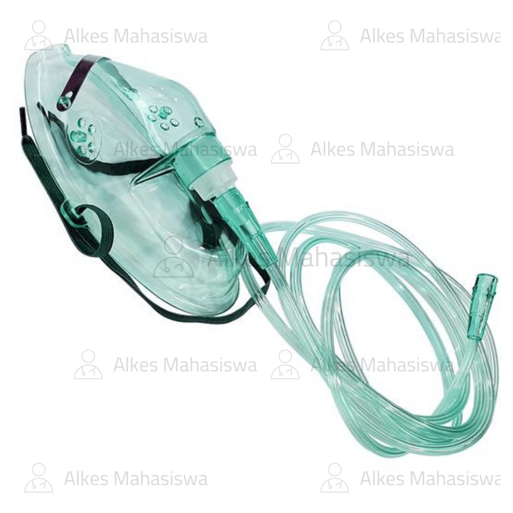 Jual Masker Oksigen Dewasa / Oxygen Mask Adult Rebreathing N3 | Shopee ...