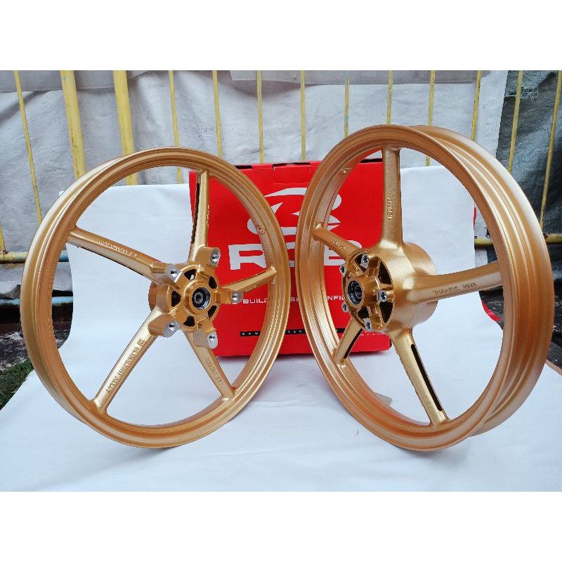 Jual Velg RCB MX King palang 5 SP522 Gold ukuran 160 160 185 ring 17 ...