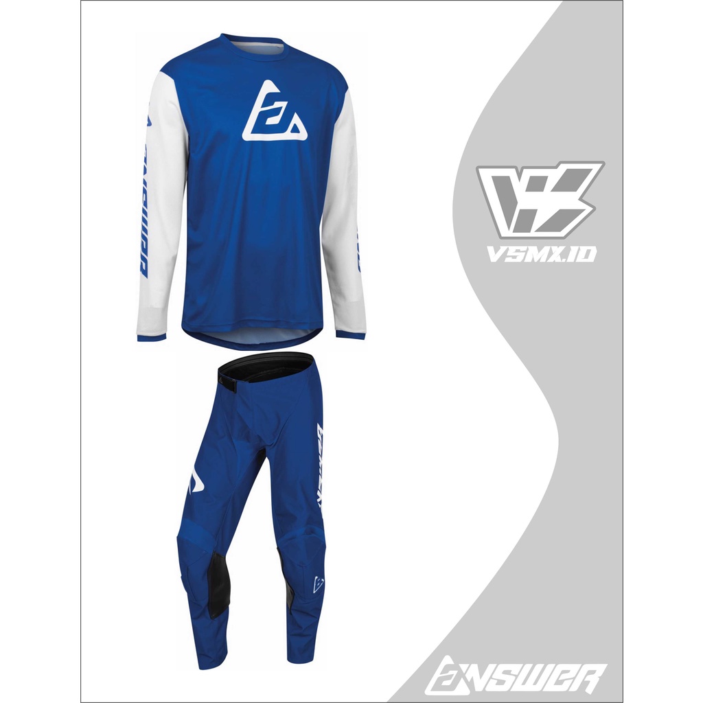 Jual JERSEY SET TERBARU 2022 ANSWEAR FULL SET CUSTOM BISA DESAIN SUKA ...
