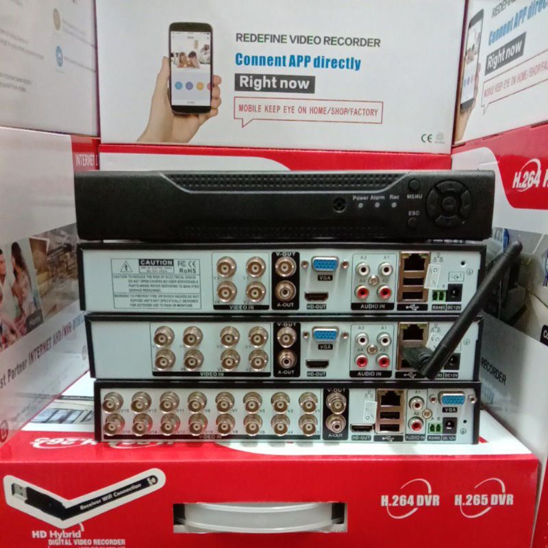 Jual DVR 4 CHANNEL / 8 CHANNEL / 16 CHANNEL WIFI SERIES AHD 2560P 4k ...