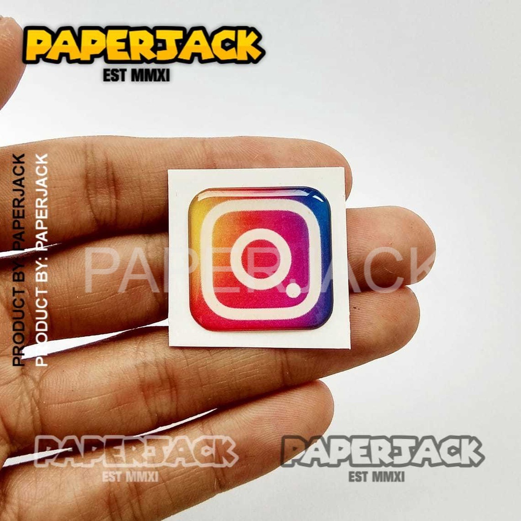 Jual IG ICON Emblem Stiker Resin Aksesoris Casing PC dan laptop GAMING ...