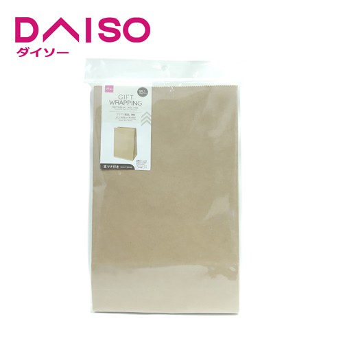 Jual Daiso Kraft Paper Bag Large | Shopee Indonesia