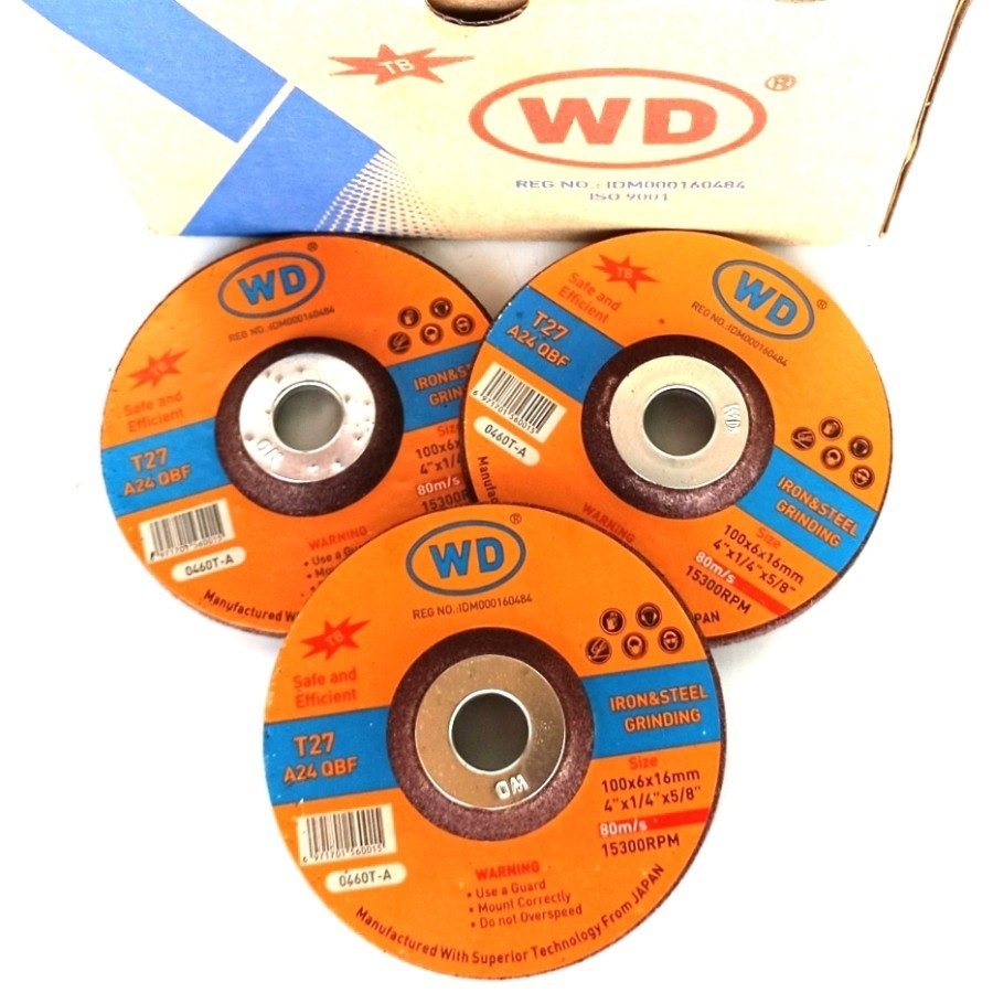Jual WD Batu Gerinda Poles 4" x 16 MM | Shopee Indonesia