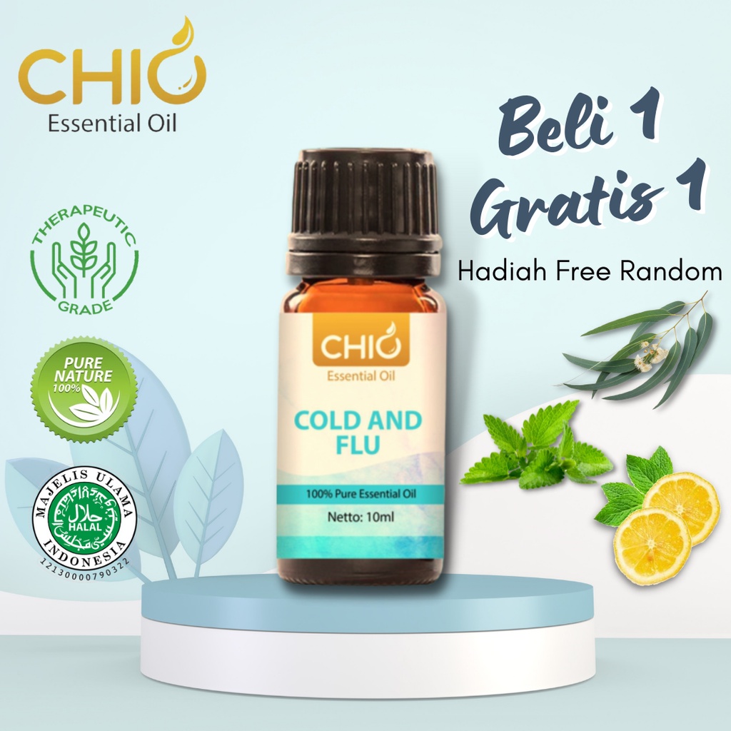 Jual BUY 1 GET 1 CHIO COLD & FLU ESSENSIAL OIL | Shopee Indonesia