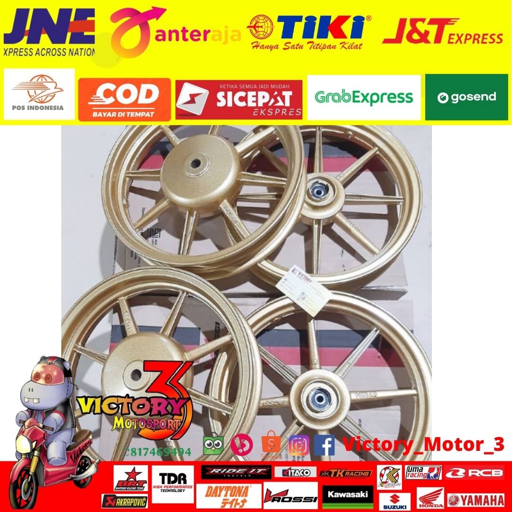 Jual VELG RACING MOTOR ROSSI PALANG 8 FOR MIO GOLD | Shopee Indonesia