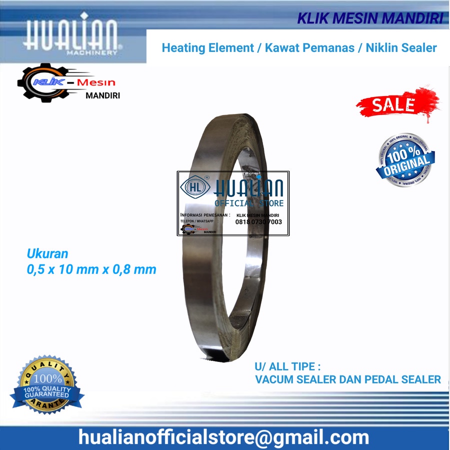 Jual Heating Element Plat Pemanas Kawat Niklin 10mm | Shopee Indonesia