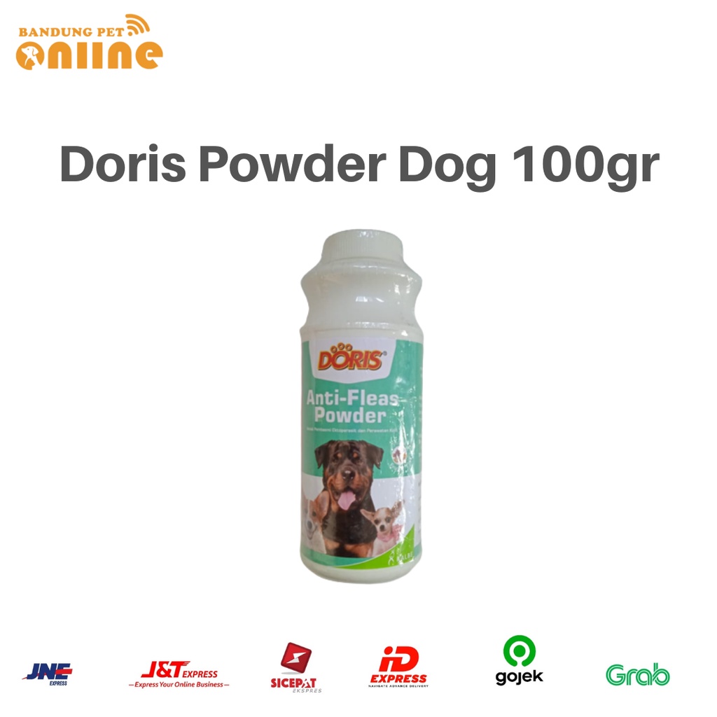 Jual Doris Powder Dog 100gr powder dog 100 gr Bedak | Shopee Indonesia