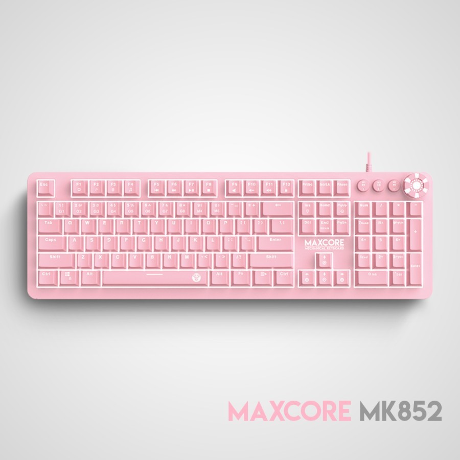 Jual Fantech MK852 MAXCORE Sakura Edition Mechanical Gaming Keyboard ...