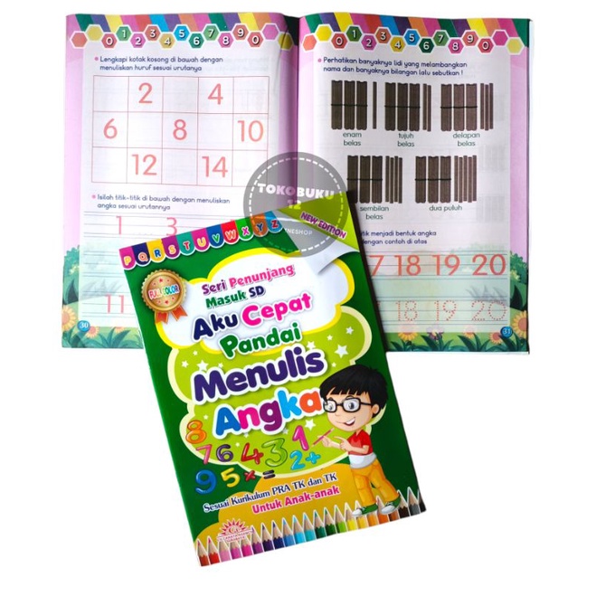 Jual Buku TK PAUD Seri Penunjang Masuk SD Aku Cepat Pandai Huruf Besar ...