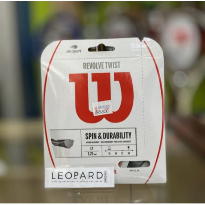 Jual Senar Tenis WILSON REVOLVE TWIST 17 / Tennis String | Shopee Indonesia