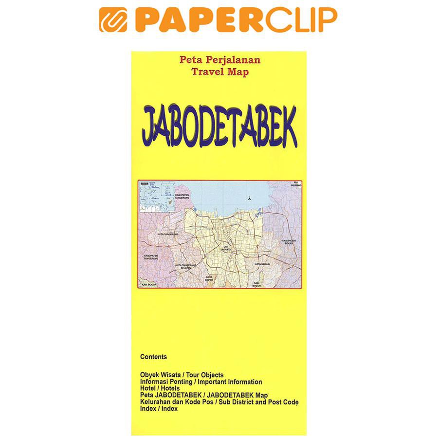 Jual JABODETABEK TRAVEL MAP | Shopee Indonesia