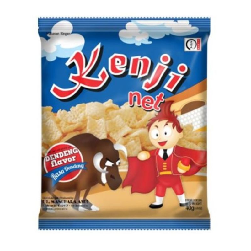 Jual KENJI net Makanan Ringan Rasa Keju, Ayam, Dendeng 40 gr Snack ...