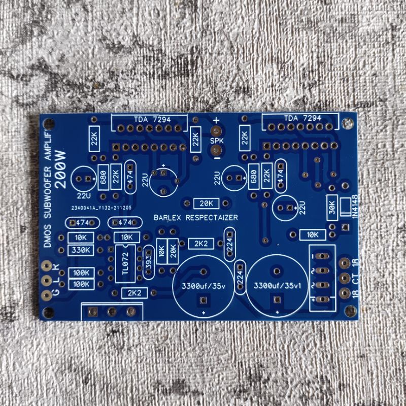 Jual PCB Ampli Subwoofer TDA7294 Bridge | Shopee Indonesia