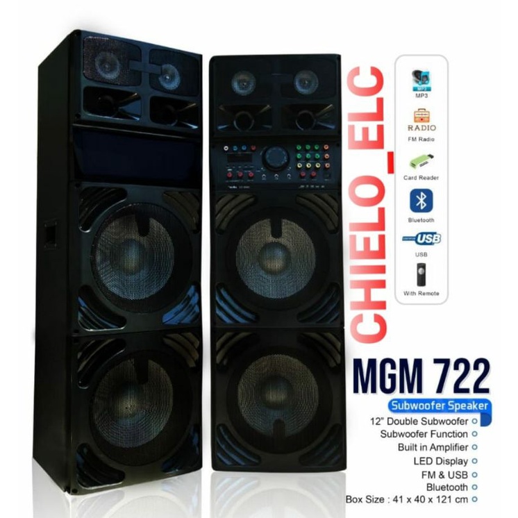 Jual SPEAKER AKTIF DAT MGM 722 MGM722 ORIGINAL (BLM TERMASUK ONGKIR SPEAKER) | Shopee Indonesia
