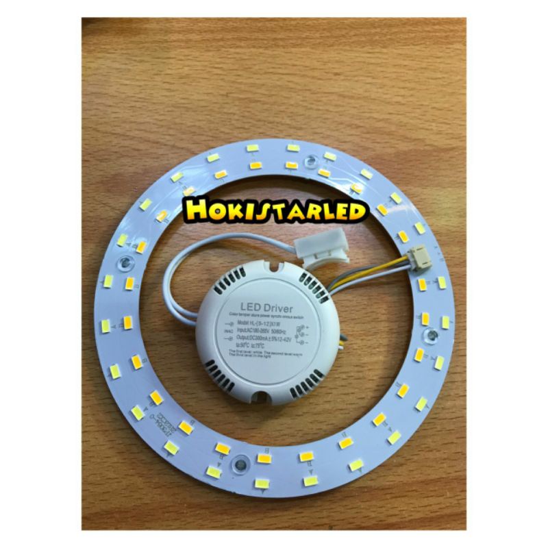 Jual Module lampu plafon led 12watt 12w refil tl ring led 12 watt ...