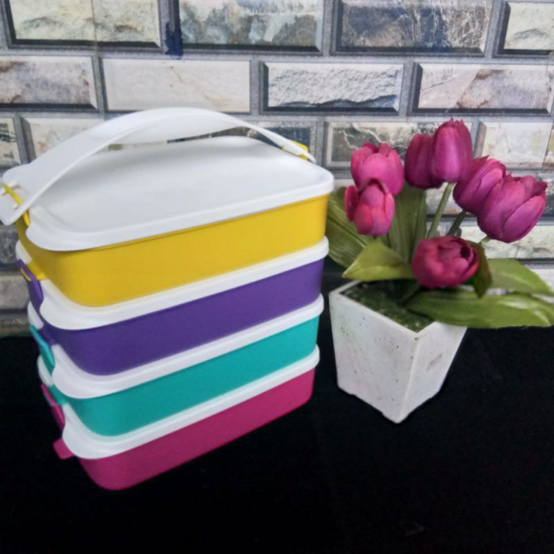 Jual TUPPERWARE CLICK TO GO (Rantang) | Shopee Indonesia