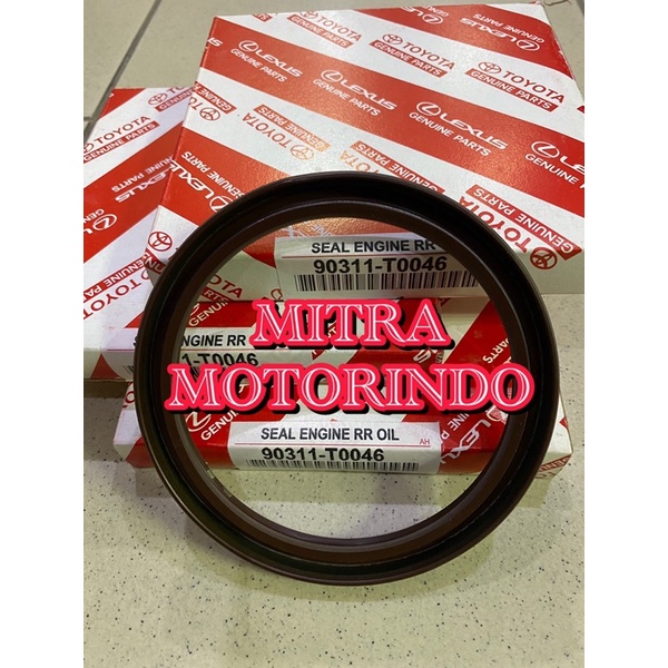 Jual Seal kruk as/seal crank shaft belakang inova diesel/hilux diesel ...