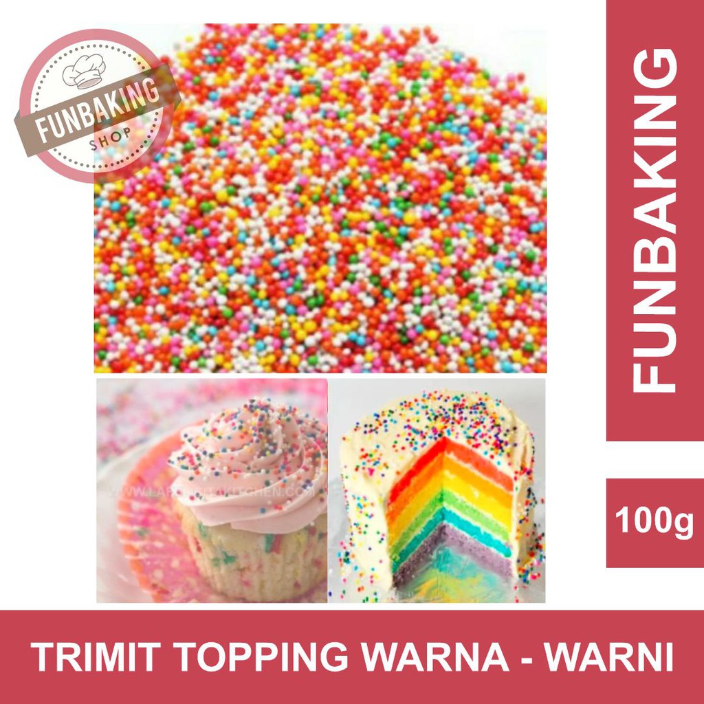 Jual FunBaking - SPRINKLE TRIMIT EROPA SPRINGKLE ORIGINAL | Shopee ...