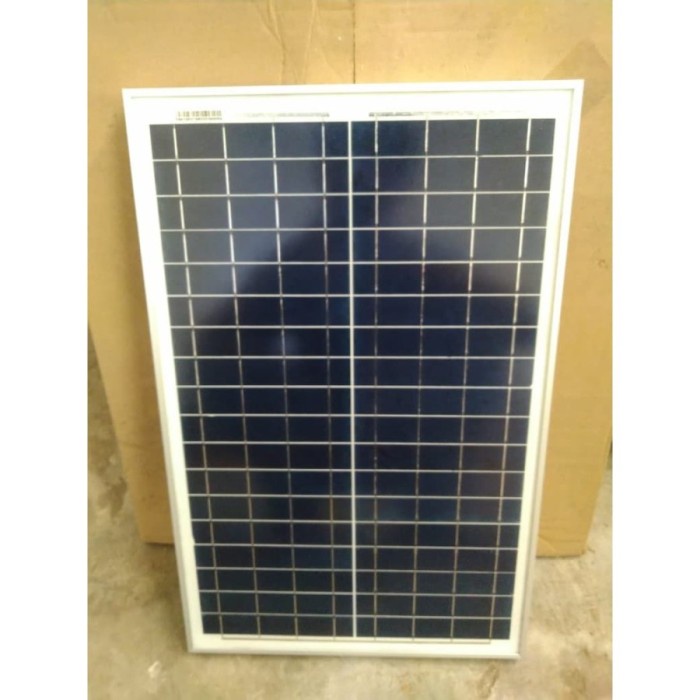 Jual Solar Panel Solar Cell Panel Surya 30Wp YUNDA Poly FREE MC4 dan ...