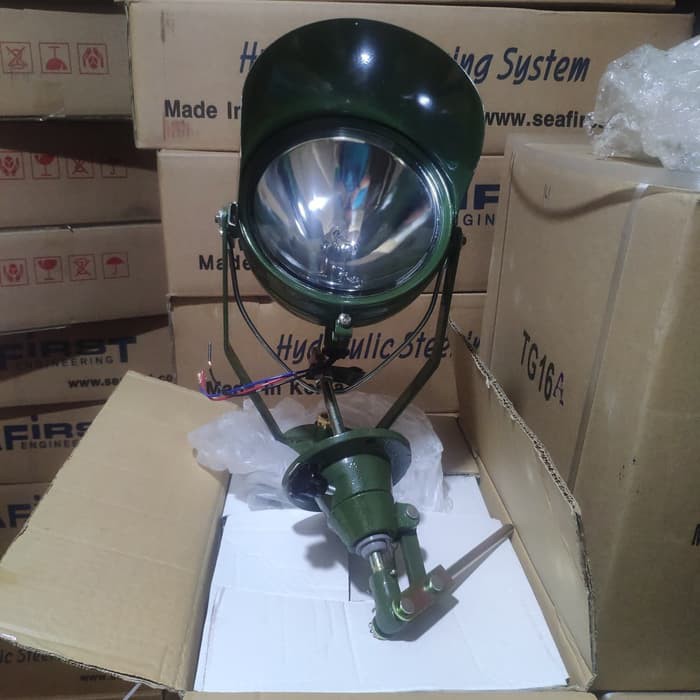 Jual Lampu Sorot Kapal / marine search light TG16A MODEL BARU | Shopee ...