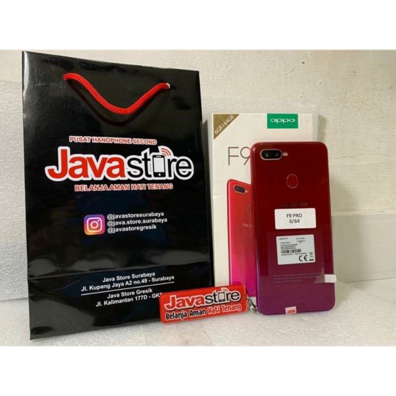 Jual OPPO F9 PRO Ram 6GB internal 64GB SECOND Garansi Resmi | Shopee ...