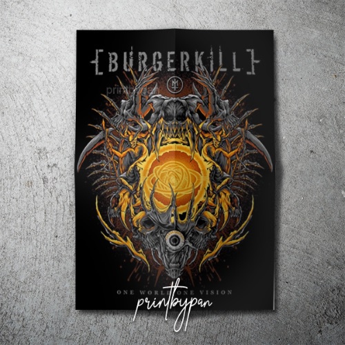 Jual (Part 1) Poster BURGERKILL - Poster Dinding Aesthetic - Poster ...