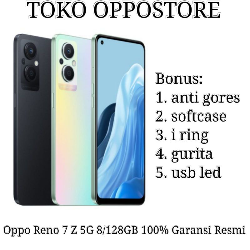 Jual Oppo Reno 7 Z 5G RAM 8/128GB Garansi Resmi OPPO INDONESIA | Shopee Indonesia