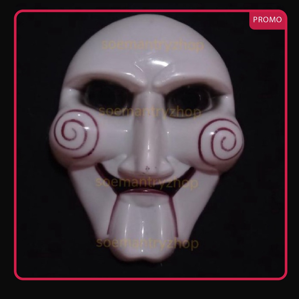 Jual Topeng jigsaw jig saw urbex badut jabbawockeez anonymous halloween ...