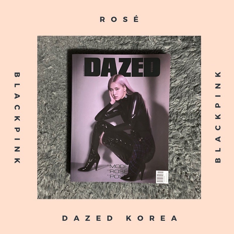 Jual Blackpink Rose Dazed & Confused Korea 2020 | Shopee Indonesia