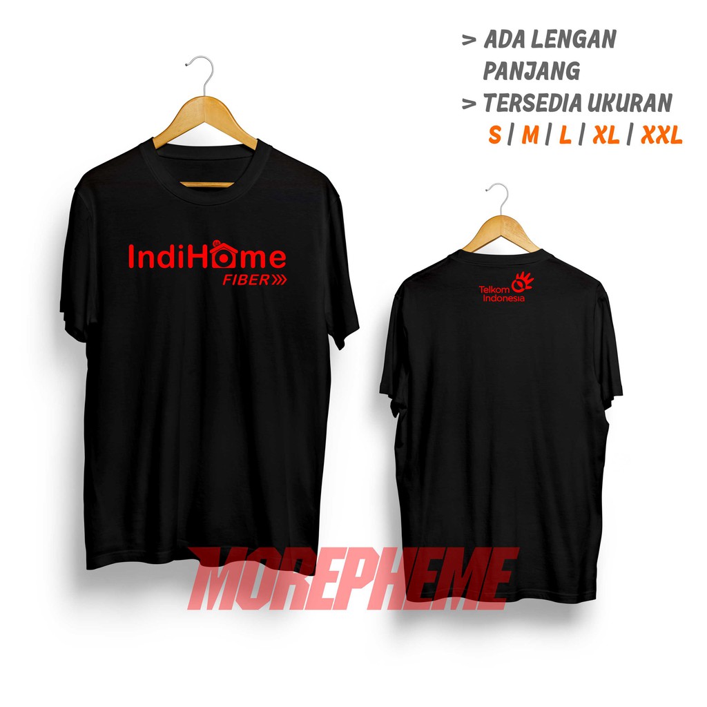 Jual Kaos Indihome Fiber Telkom Indonesia Baju Perusahaan / Kaos ...