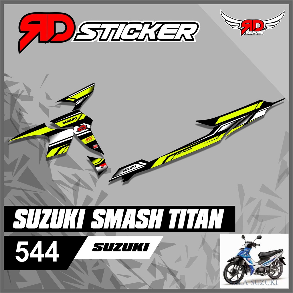 Jual Striping suzuki SMASH TITAN Variasi Lis Racing Simple - Sticker ...