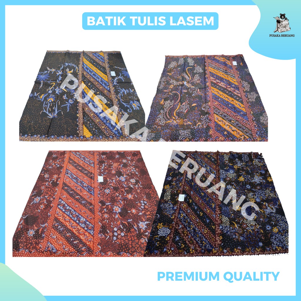 Jual BATIK TULIS LASEM PUSAKA BERUANG!! 100% KATUN!! LANGSUNG DARI ...