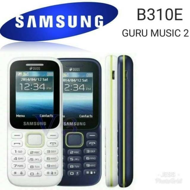Jual HP SAMSUNG Piton B310 Handphone SM-B310E Guru Music 2 Dual sim ...
